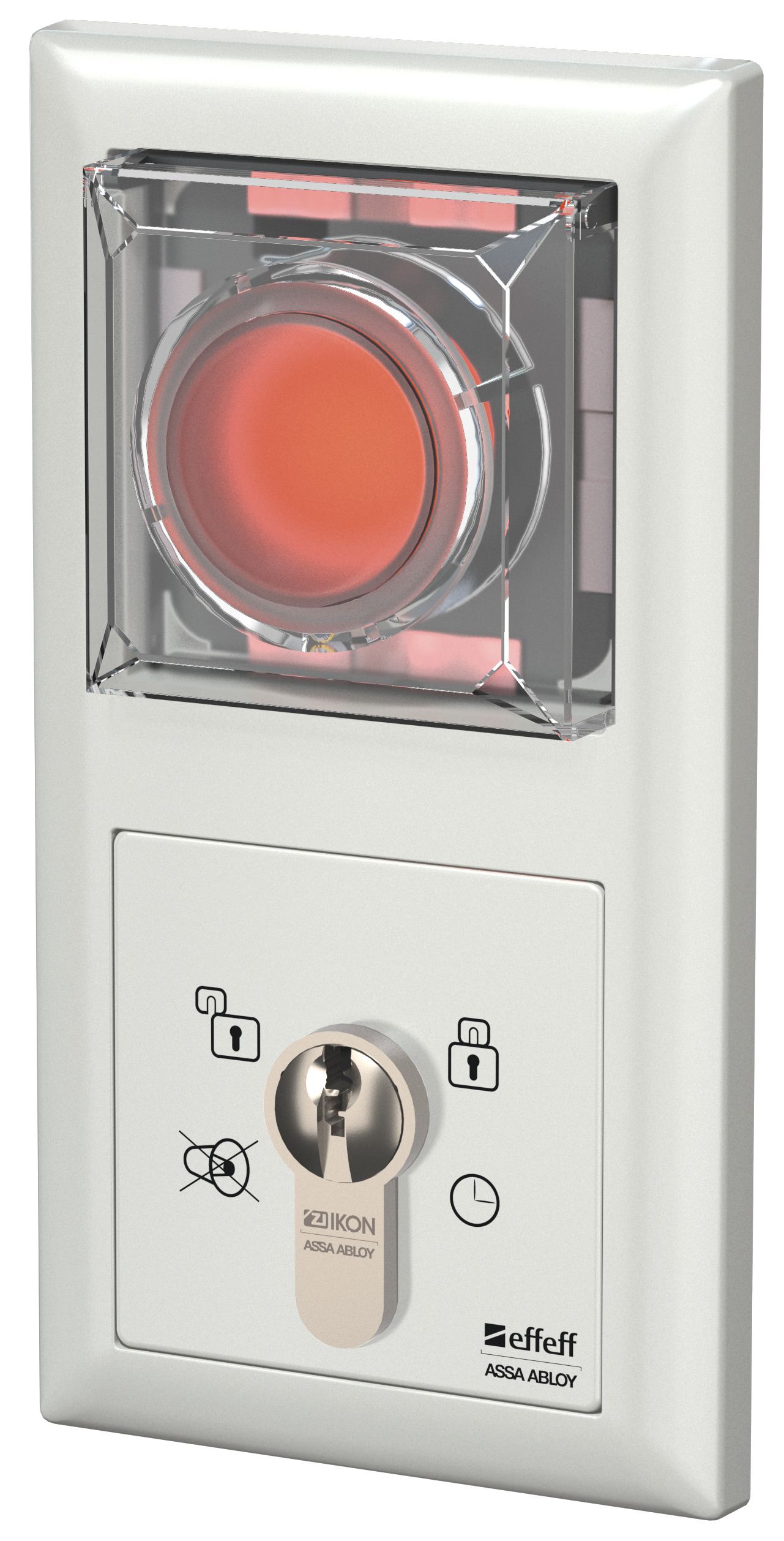 Flush-mounted escape door control terminal, offline | ASSA ABLOY