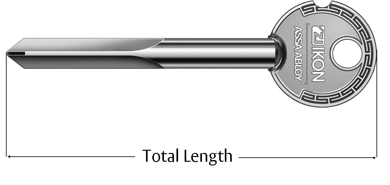 Cross profile key blank S100,SYS=KR | ASSA ABLOY